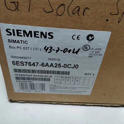 议价6ES7647-6AA25-0CJ0西门子工控机  0002443071 BOX PC 627 DC