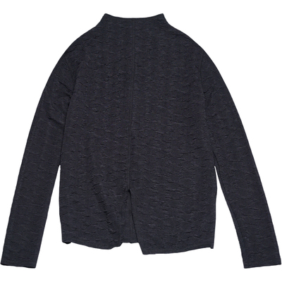 STILLYOU肌理感提花半高领打底衫