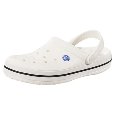 Crocs卡骆驰洞洞鞋男女夏日包头沙滩鞋外出两穿凉拖鞋11016-100