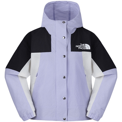 北面女防晒防风短款皮肤衣