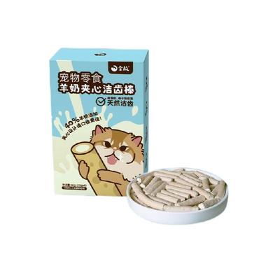 金故羊奶洁齿棒猫零食60g×1盒