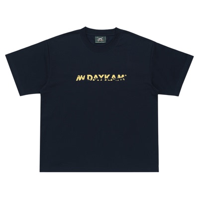 todaynowind X Dakyam 联名恶搞LOGO裂纹印花 索罗娜凉感宽松T恤