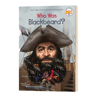 英文原版 Who Was Blackbeard? 谁是黑胡子 名人传记系列 儿童中小学生读物 英文版 进口英语原版书籍