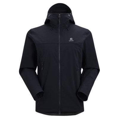 KAILAS凯乐石M8连帽软壳衣外套防风防泼耐磨户外夹克登山徒步男款