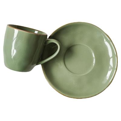 意式浓缩咖啡杯碟套装特浓espresso小号杯子陶瓷带碟勺微瑕 80ml