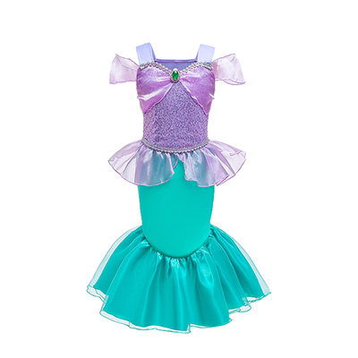 【品牌】女童包臀裙美人鱼公主裙