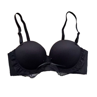 2.5cm小胸聚拢显大漫画胸不空杯平胸专用上托防下垂纯欲风文胸罩