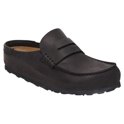 BIRKENSTOCK勃肯涂油皮包头拖鞋