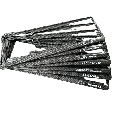 碳纤纹车牌边框车牌架通用