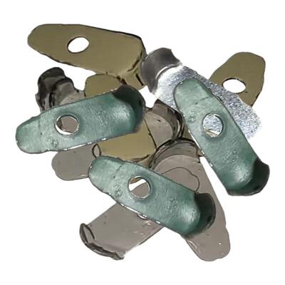 遥控电动手动卷闸门片封口坏了卡边用七字码代用修理方便快捷角码