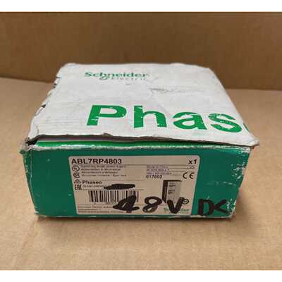SchneiderElectric  ABL7RP4803  Phaseo DINRail SwitchMode Pow