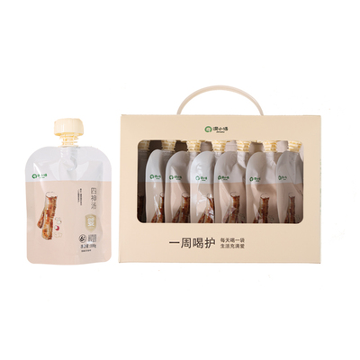 澳小倍婴儿四神汤儿童免煮6月龄+婴标直饮古方食养四神饮果汁熬煮