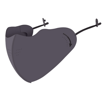 秋冬保暖加绒护耳口罩防寒情侣