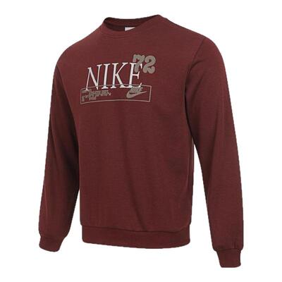 NIKE耐克大童K NSW REDUX FLC CREW GCEL针织运动卫衣IM3386-619