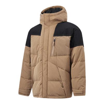 Lining/李宁男子连帽宽松羽绒服