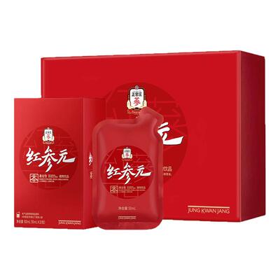 正官庄红参元红参浓缩液提取液