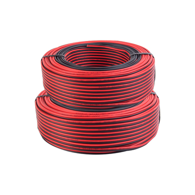红黑线2芯0.75.1.1.5.2.5平方双色并线平行线软电源线led喇叭护套