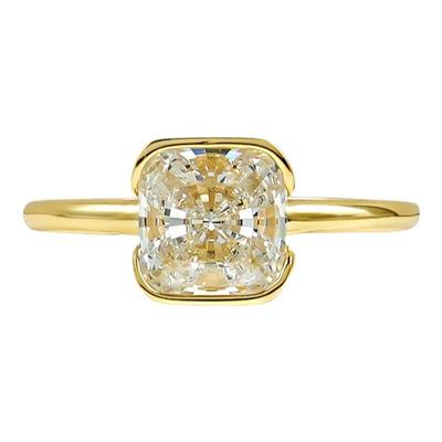 轻奢公主方雷迪恩925银戒指