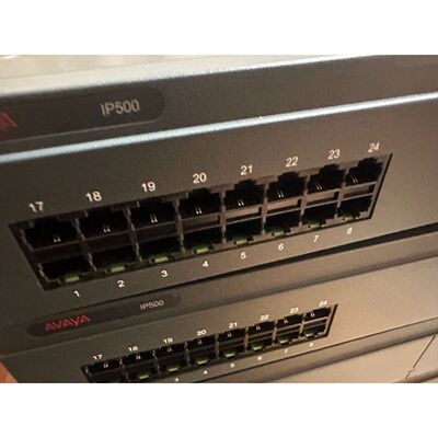 拍前询价：AvayaIP500程控交换机扩展模块30路数字程控用户