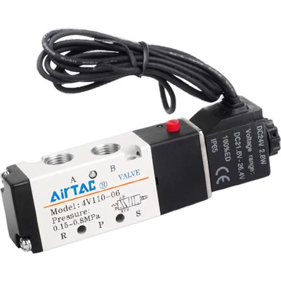亚德客正品出线电磁阀4V21008BI