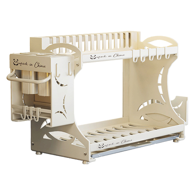 多功能碗碟沥水收纳架家用