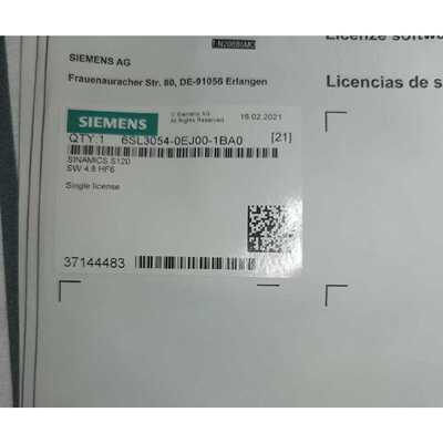 【议价-可维修】西门子 6SL3054-0EJ00-1BA0 S120 全新/均有货