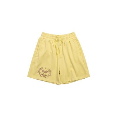 PHANTACi刺绣图案短裤男女同款