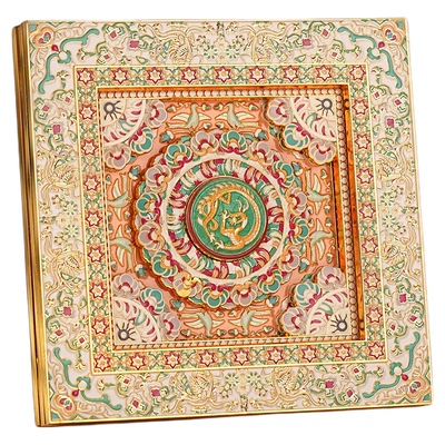 敦煌研究院敦煌藻井多层冰箱贴