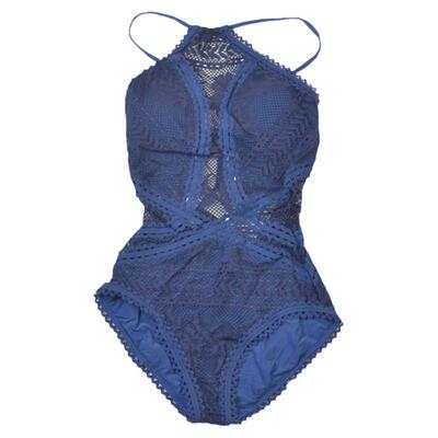 蕾丝性感连体泳衣度假温泉女装