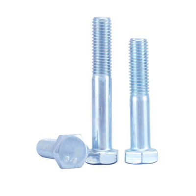 8.8级高强度镀锌半牙外六角大全