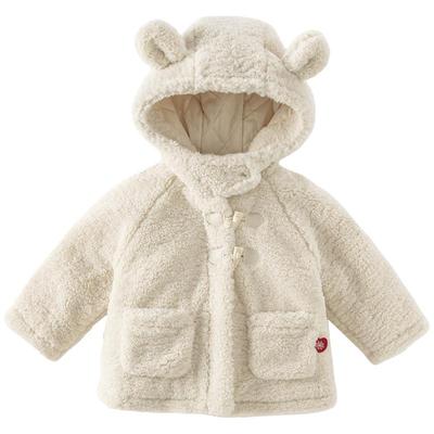 戴维贝拉女童毛绒外套
