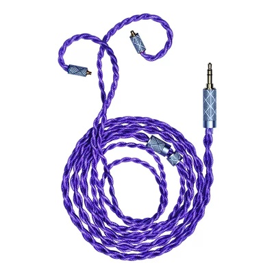 Yongse/扬仕 极光单晶铜镀银耳机升级线0.78 MMCX配HD600 HD490