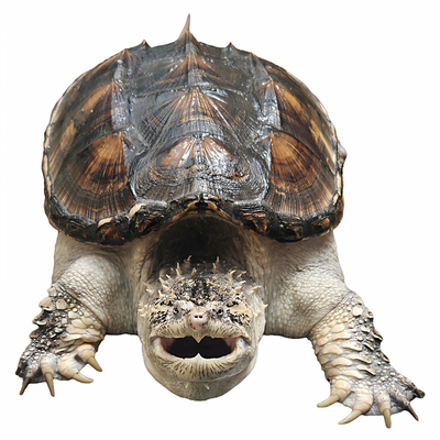 鳄鱼龟北美小鳄龟鳄龟苗爆刺纯佛凶猛杂佛食用肉龟宠物家养小乌龟