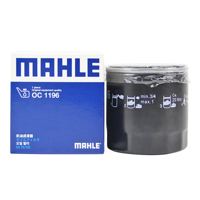 马勒OC1196适配理想L6 L7 L8 L9 1.5T机滤机油滤芯格清器正品专用