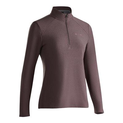 x-bionic  旷野抓绒半开领长袖T恤女 秋冬双面细绒保暖轻量中间层