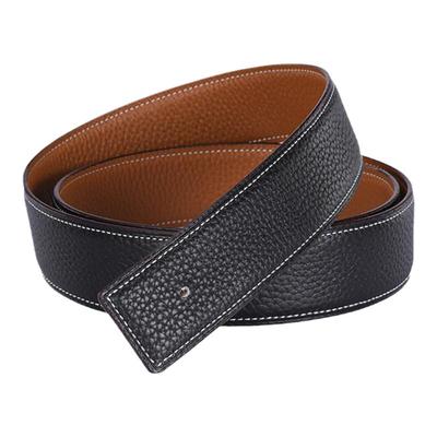爱马仕双面男士无头适用皮带