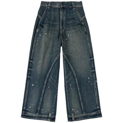 Lee IndiGO × ANGEL CHEN联名商场款25冬新宽松男女款牛仔裤