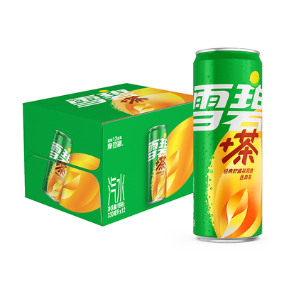 可口可乐雪碧茶330ml*12罐