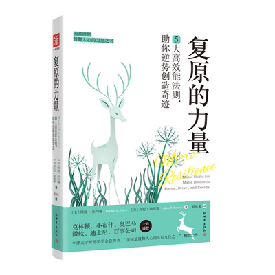 中资海派 复原的力量 5大高效能法则逆势创造奇迹神经学心理学生理学复原法则自卑与超越轻疗愈自愈治愈做自己的心理医生爱自己
