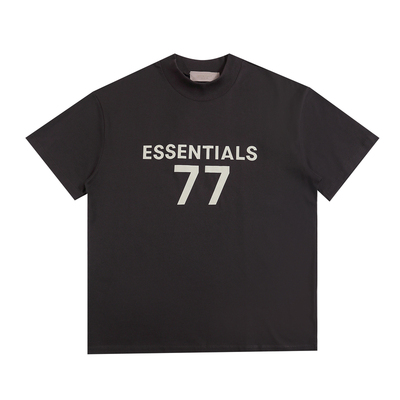 fog复线1977ESSENTIALS潮牌短袖T恤字母圆领宽松纯棉男女上衣跨境