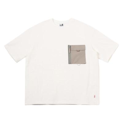 CHUMS洽洽鸟潮流运动户外休闲舒适印花短袖T恤男女同款CH01-2358