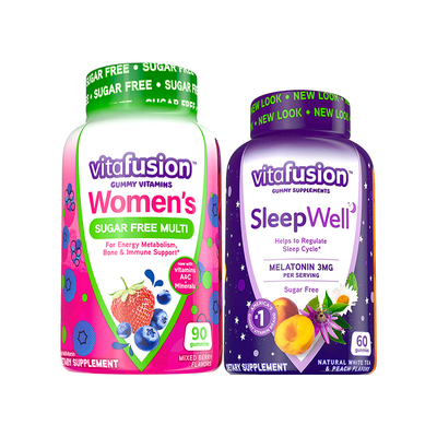 vitafusion无糖女维舒适睡眠组合