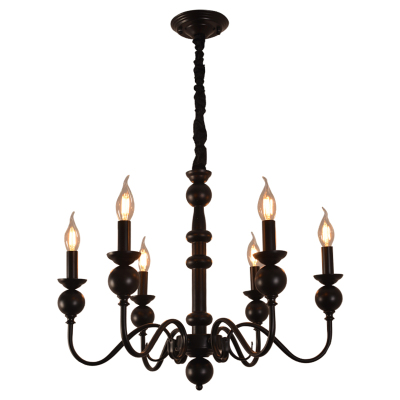 魔匠原创黑天鹅蜡烛吊灯高级范儿