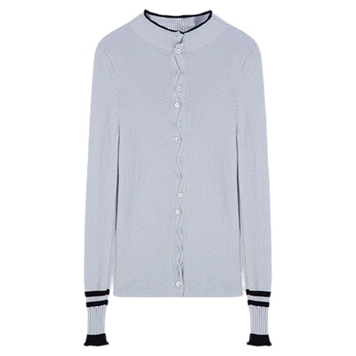 【商场同款】HPLY荷比俪2025冬新款100绵羊毛立领长袖针织羊毛衫