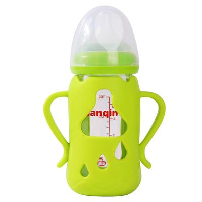 适配贝亲防摔240ml宝宝玻璃奶瓶