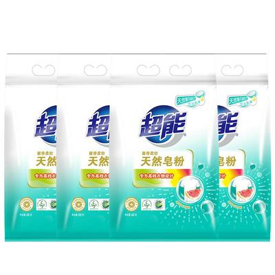 超能天然皂粉洗衣粉24斤