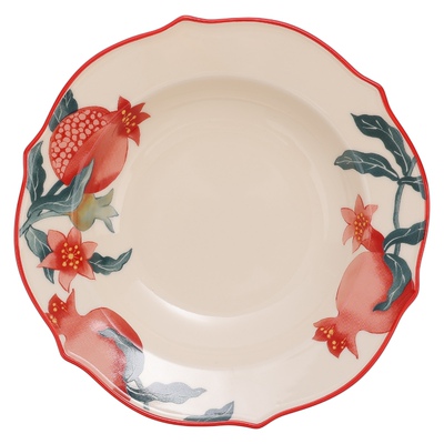 鹿谷川陶瓷餐具可进洗碗机