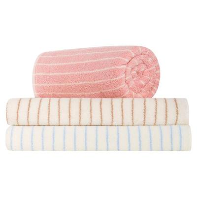 越洗越软浴巾厚柔超吸水100纯棉