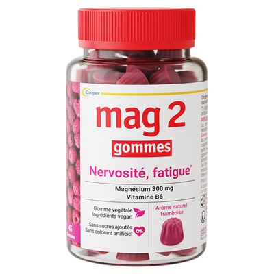 Mag2镁软糖树莓味补充有机镁