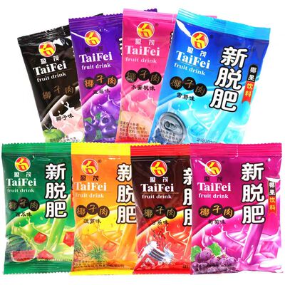 新拖肥椰果肉果冻布丁